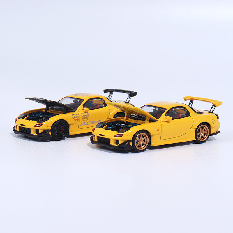 Bsc 1/64 Mazda RX7 FD3S RE RX-7 Alloy Car Model Die Casting Car Toy ...