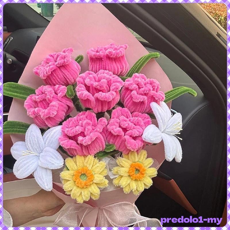 [PredolodbMY] Pipe Cleaner Flowers Craft Kit Chenille Stem Pipe ...