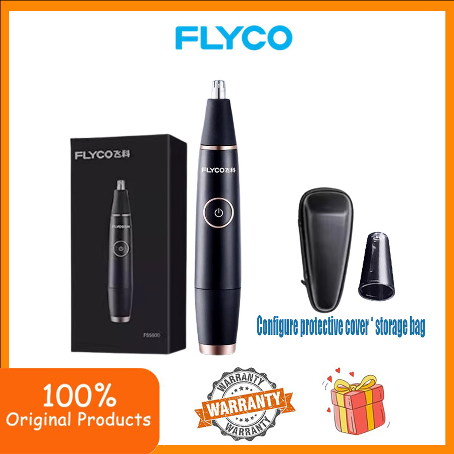 Flyco FS5600 Electric nose hair trimmer for men to shave and trim nose ...