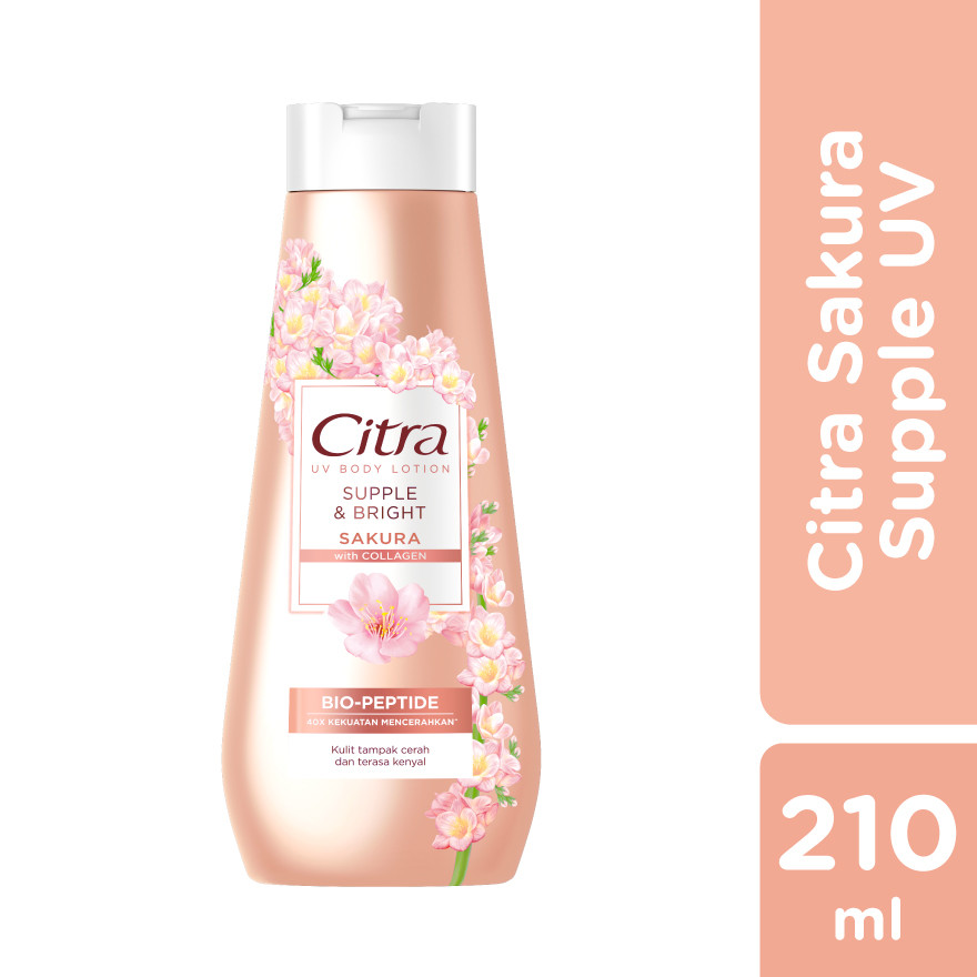 CITRA Hbl Sakura Supple Uv 210Ml | Shopee Malaysia