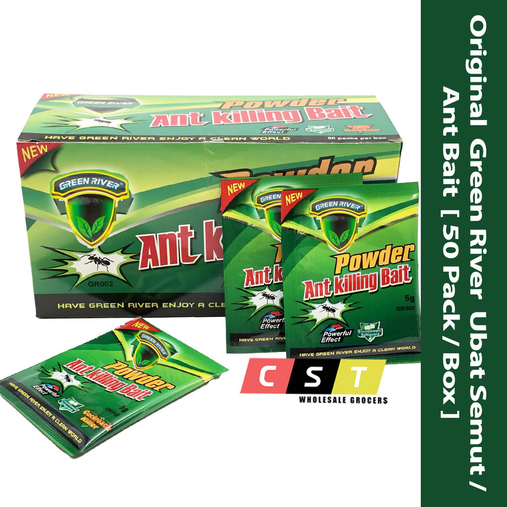Green River Powder Ant Bait / Ubat Semut 5g (50 pack/box) | Shopee Malaysia