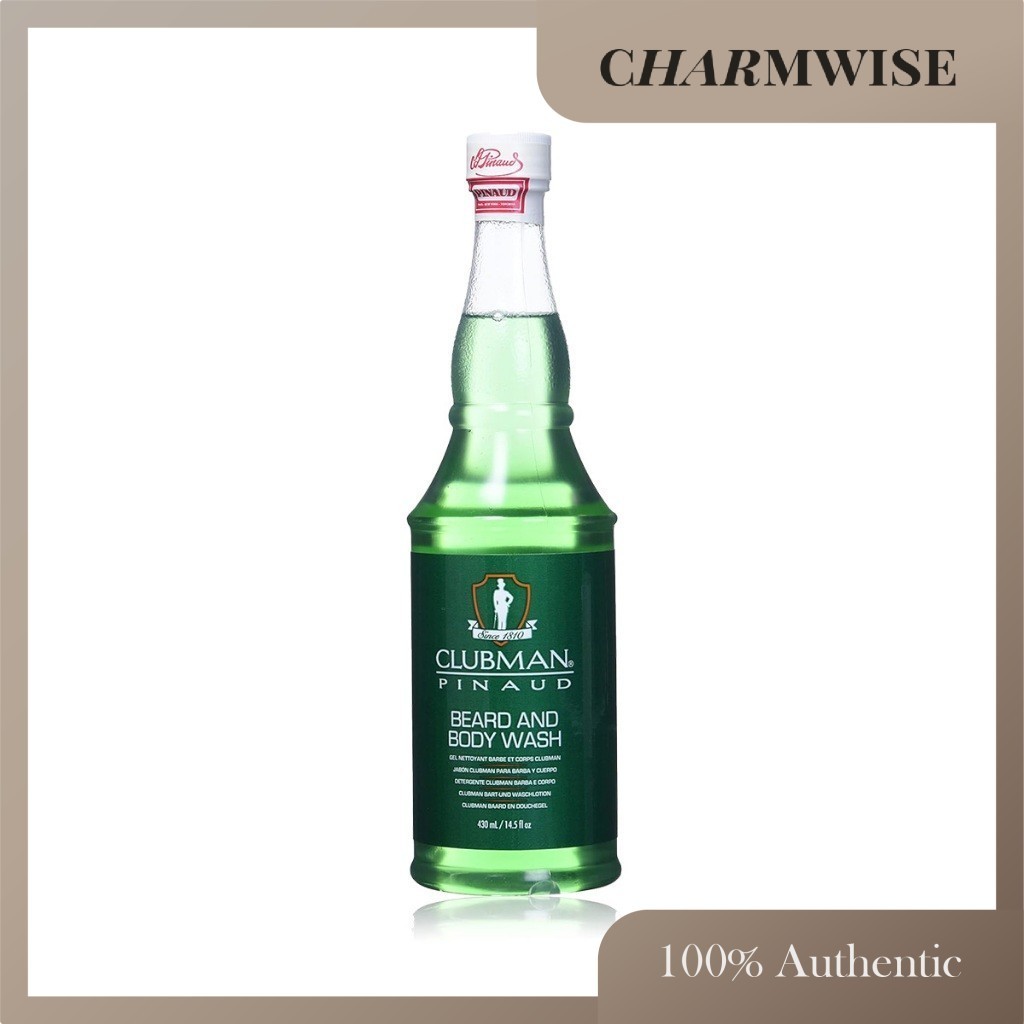 Clubman Beard Wash & Body Wash 430ml | Shopee Malaysia