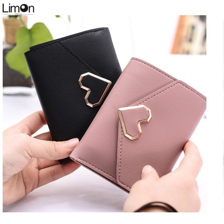 Dompet duit syiling pelajar kancing padanan dompet nipis sederhana baru ...