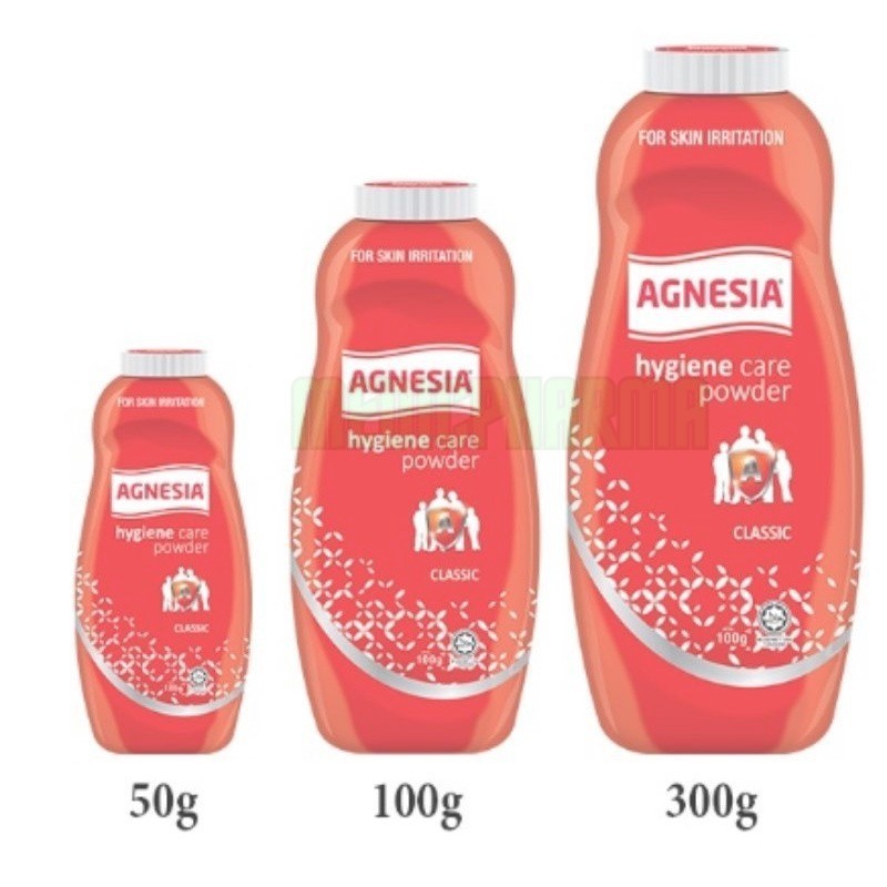 Agnesia Hygiene Care Powder Classic 50g/100g/300g | Shopee Malaysia