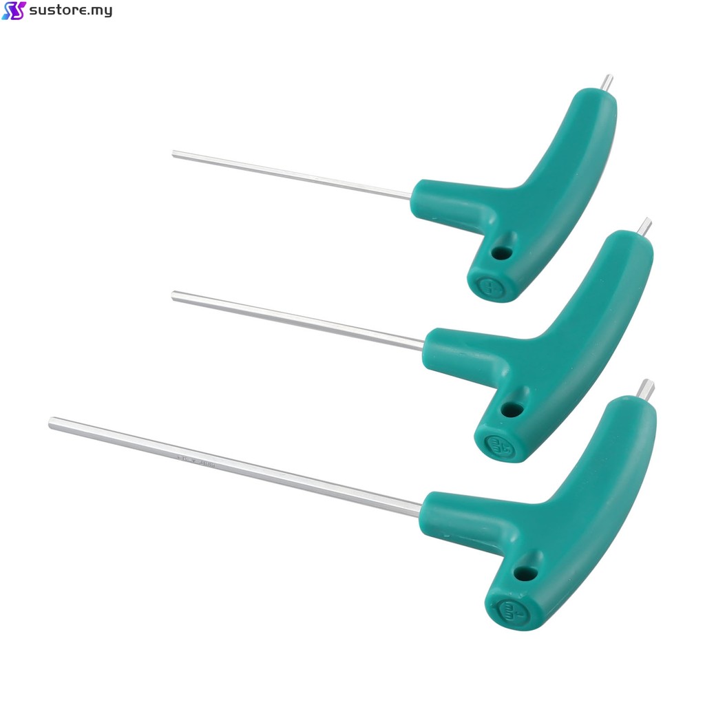 [Super] 1.5~10mm Hex Key T Shaped Wrench Inner Six Angle Screwdriver ...