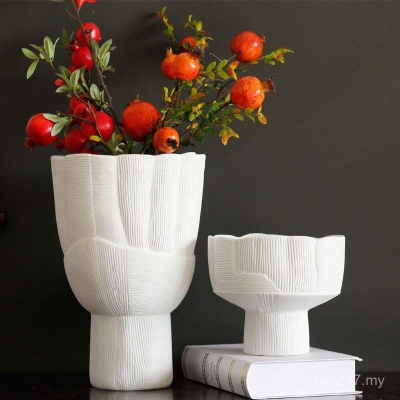 Susunan bunga corak tripod moden dan sederhana alat letak barang meja ...