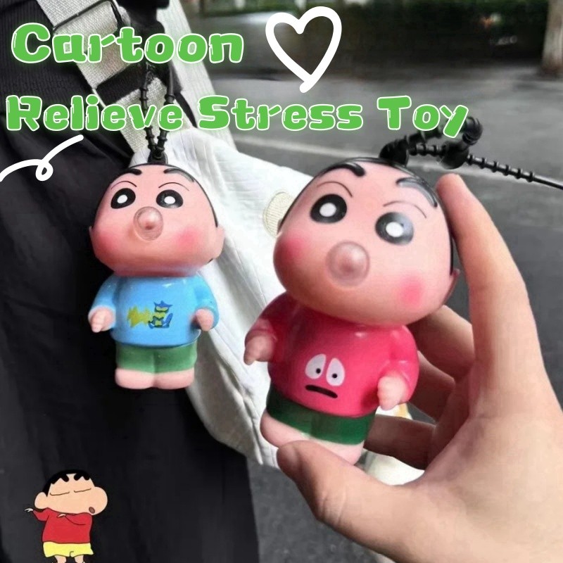 Crayon Xiaoxin Decompression Toy - Slow Rebound, Cartoon, Cute - Kids ...