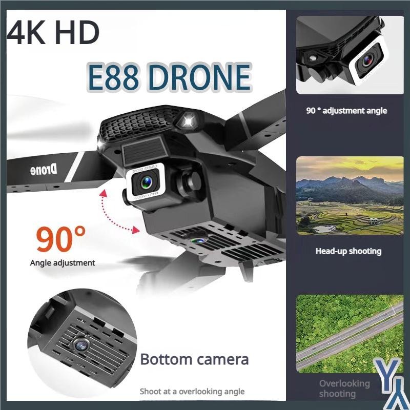 DRONE E88 PRO dron mini RC DRONE WITH CAMERA deron remote control murah ...