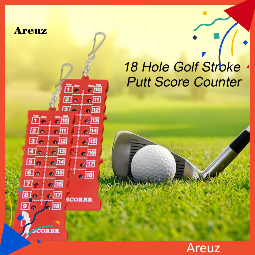 ARE Metal Golf Scoreboard Golf Accessory 18 Hole Golf Stroke Putt Score ...