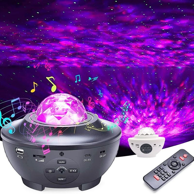 11.12 Romantic Starry Sky Light Starry Sky Projection Light Bluetooth ...