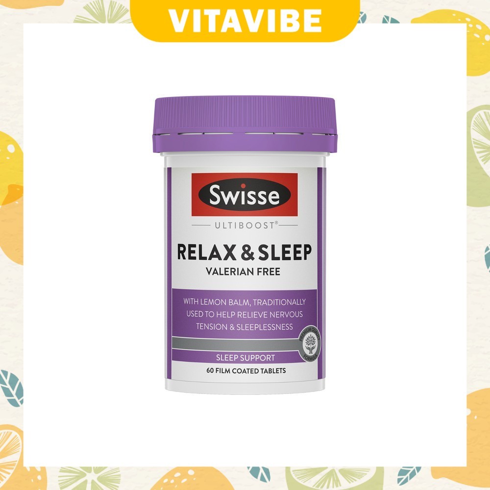 Swisse Ultiboost Relax & Sleep (60 tablets) | Shopee Malaysia