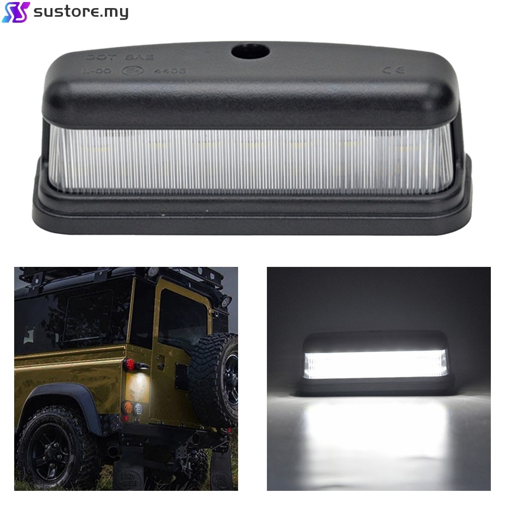 [Super]For Land Rover Defender 90/110 90-16 LED License Plate Light ...