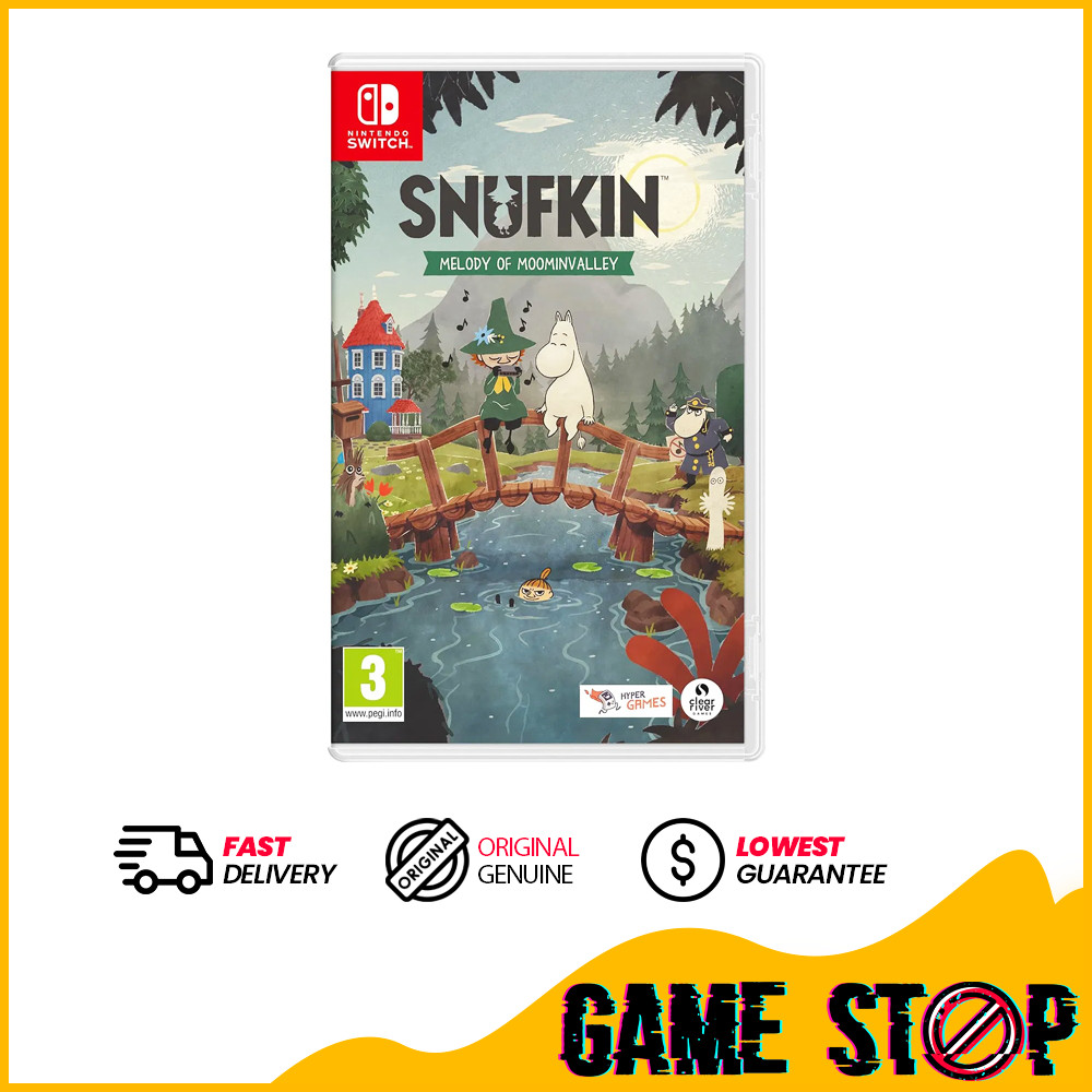 NSW Nintendo Switch Snufkin Melody of Moominvalley Chi/Eng 史力奇奇遇记 ...