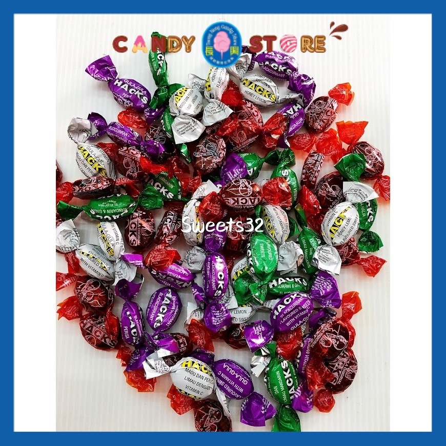 Hacks Mixed Flavour Candy 300gm (70pcs 土) | Shopee Malaysia