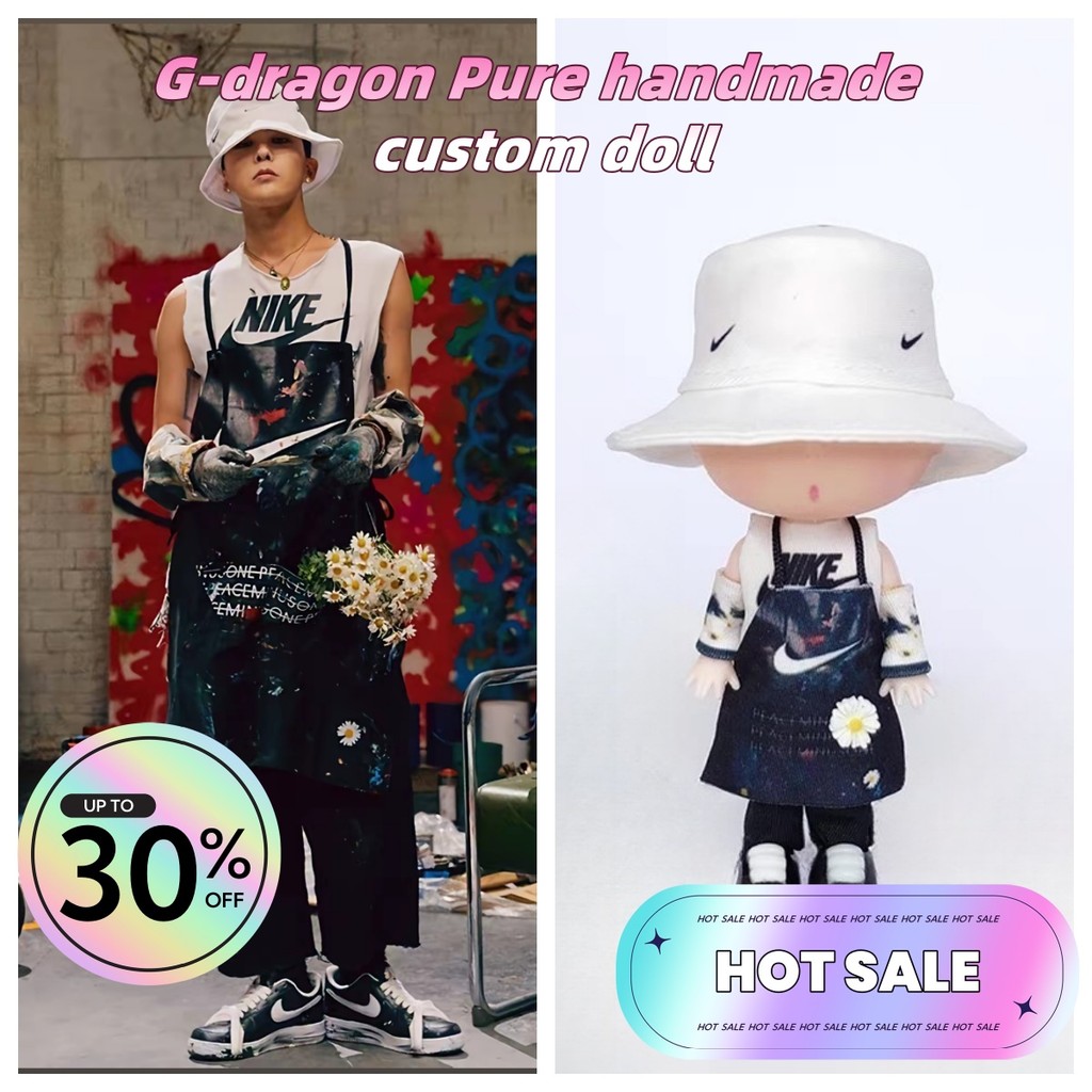 🌼FAM Exclusive🌼權志龍公仔G-dragon hand custom doll key chain Daisy hand ...