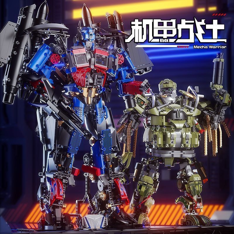K Box Building Blocks Transformers Optimus Prime Bumblebee Autobot ...