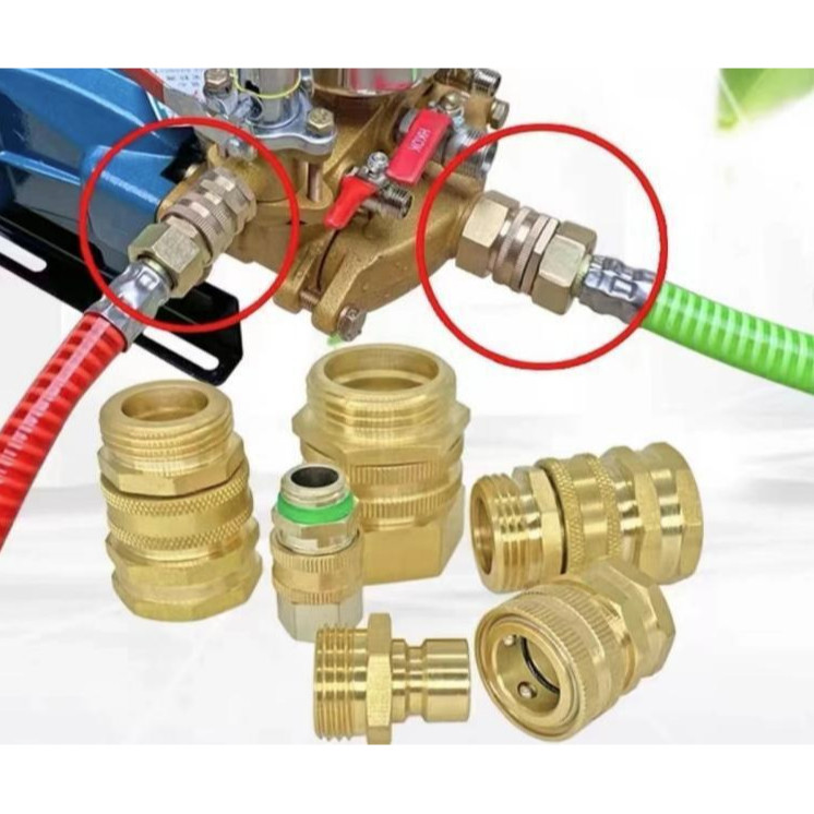 Agricultural Motorized High Pressure Pump Water Inlet Quick Connector ...