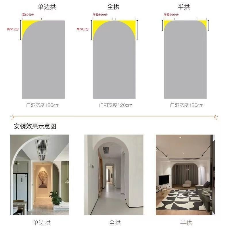 Sg [800 People Praise] eps Foam Arch Beam Holder Living Room Arc Angle ...