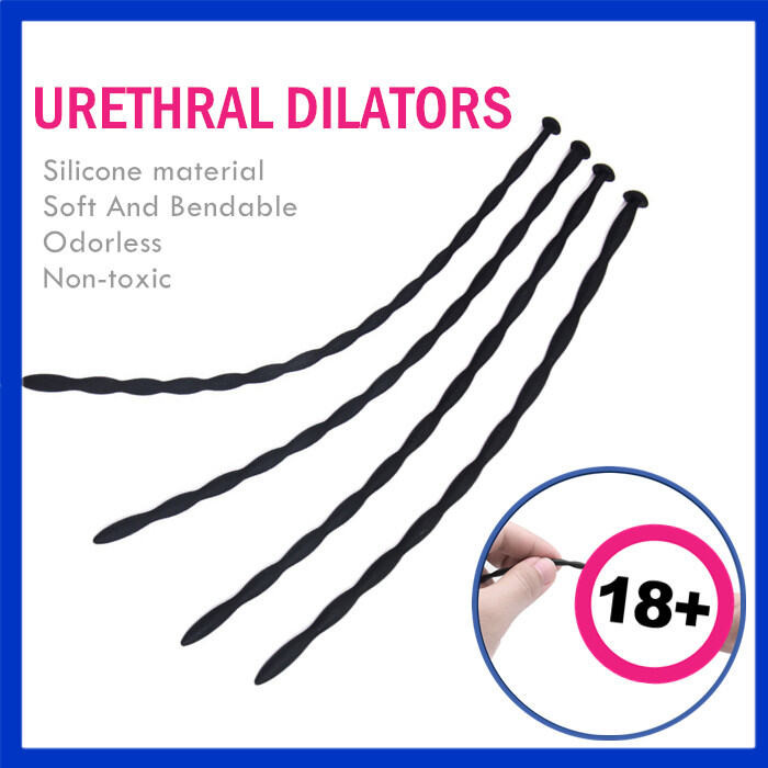 NEW ENJOY FLYING ONESELF Silicone Catheter Plug Sound Dilator for Male Gift for Women Surprise ...