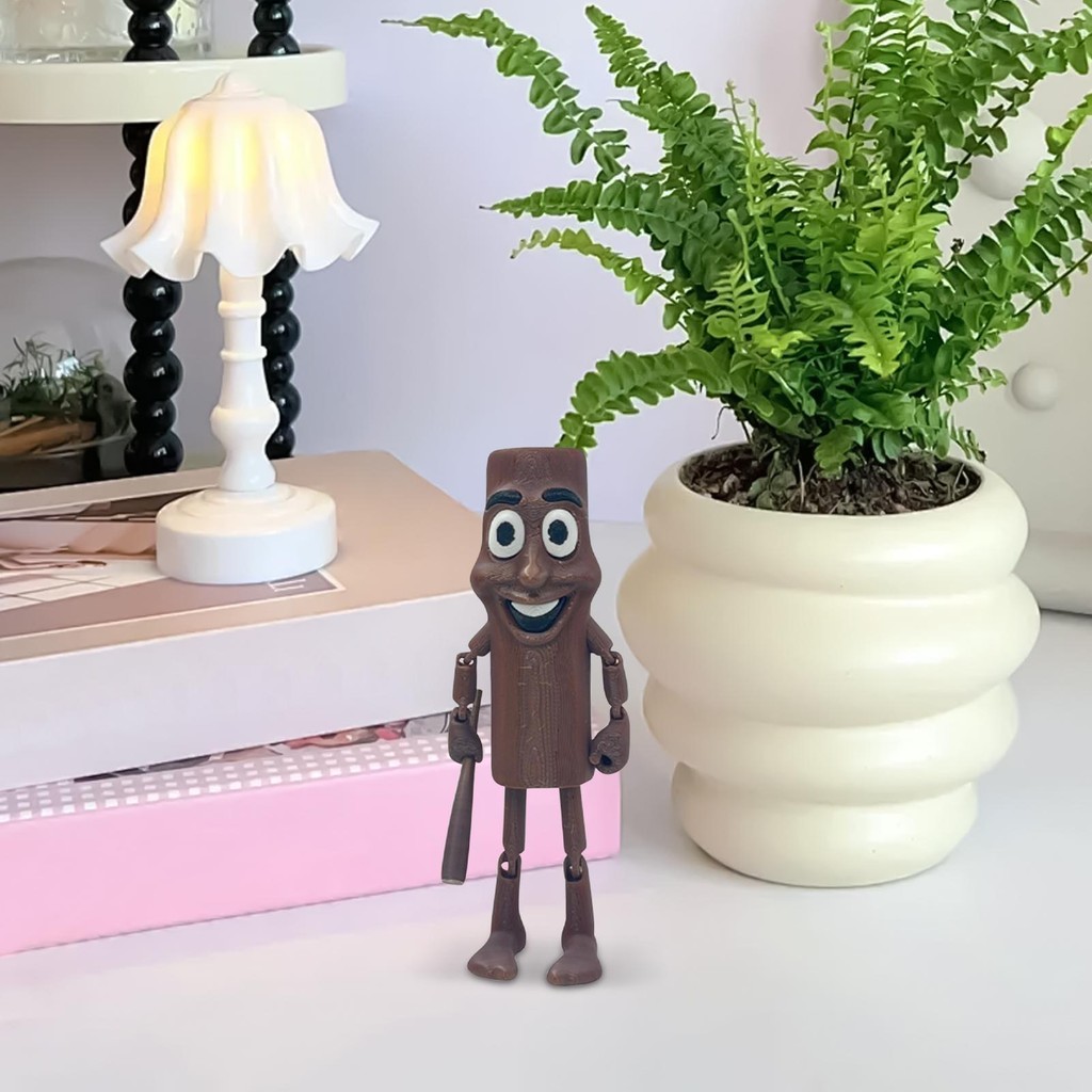 3D printed brainbot brain rot animal tung tung tung sahur toy ornaments ...