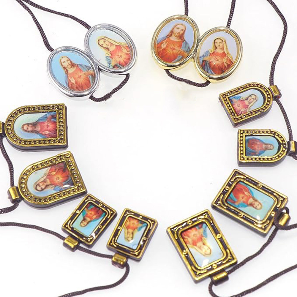 7 Styles Religious Church Group Confirmation Sacraments Scapular Jesus ...