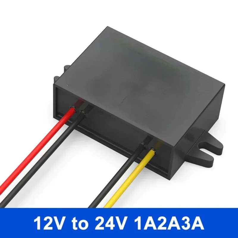 12V to 24V vehicle power transformer module converter power booster Converter Step Up DC/DC ...