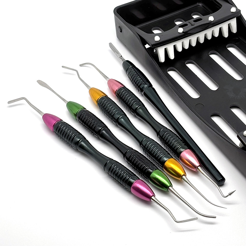 5Pcs/set Dental Composite Resin Filling Spatulas Aesthetic Restoration ...
