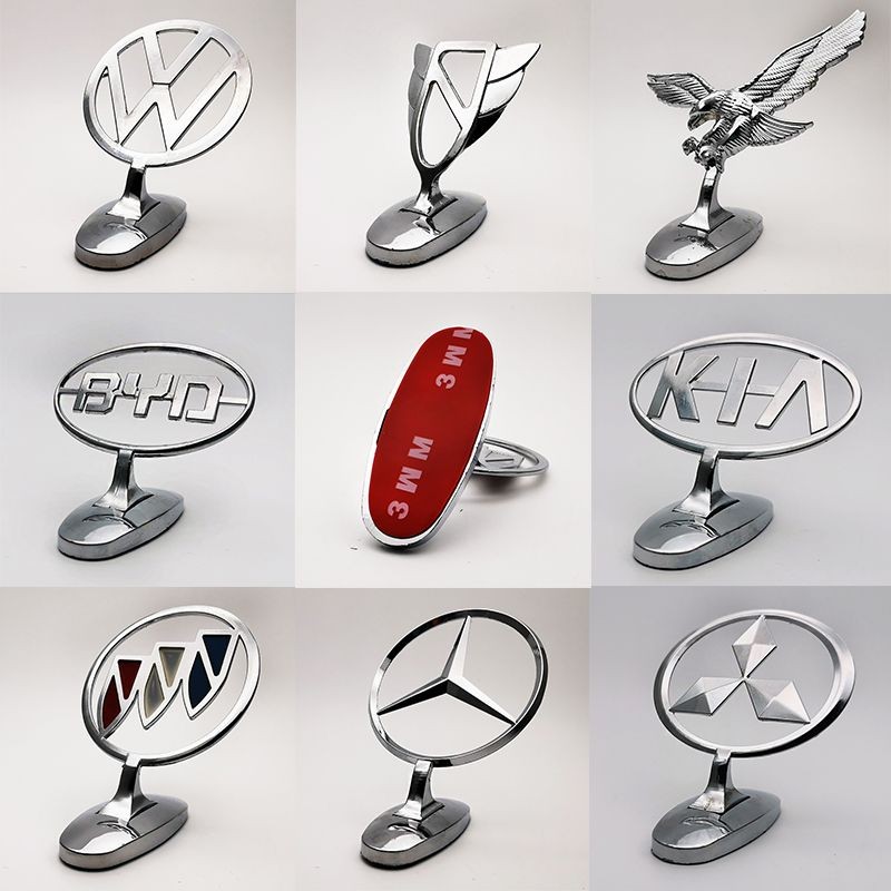[Car Logo Sticker] Car Logo Sticker Car Stand Logo Volkswagen Toyota ...