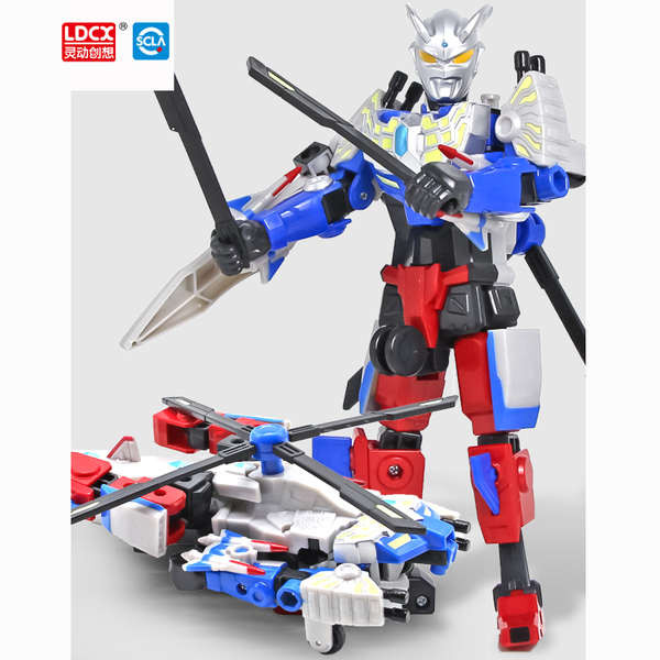 ultraman rising ultraman z Ultraman Sero Transformasi Mainan Robot King Kong Kapal Terbang ...