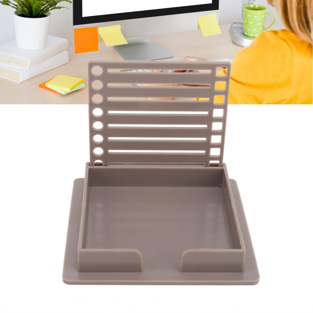 Kkala Sticky Note Holder Box Clear Lines Easy To Use Anti Crack ...