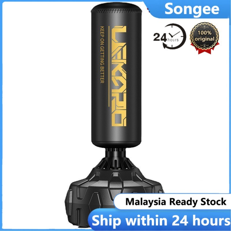 Vertical Punching Bag Set for Home Gym - Heavy Duty Freestanding Boxing ...