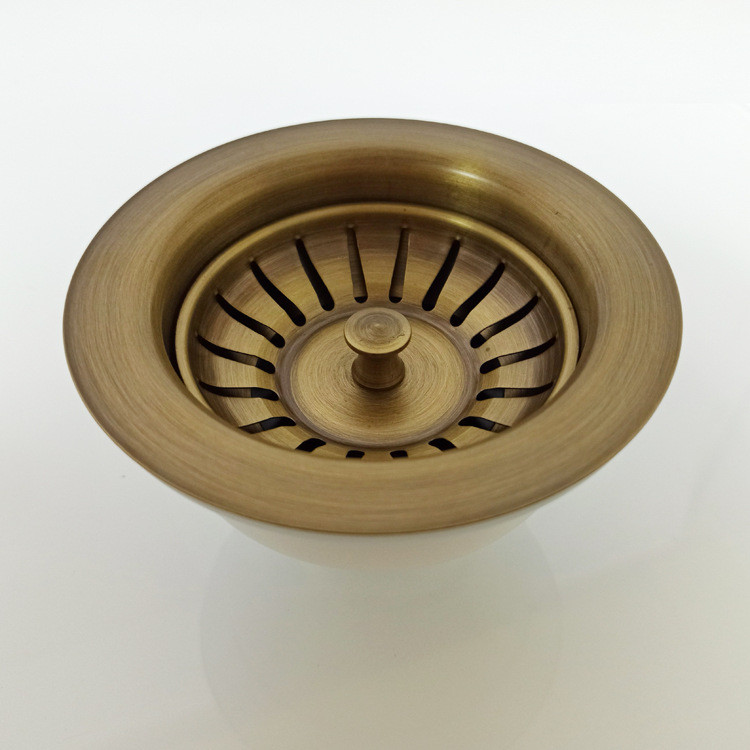 Dapur tembaga retro paip menyalirkan air penapis singki penapis sinki ...