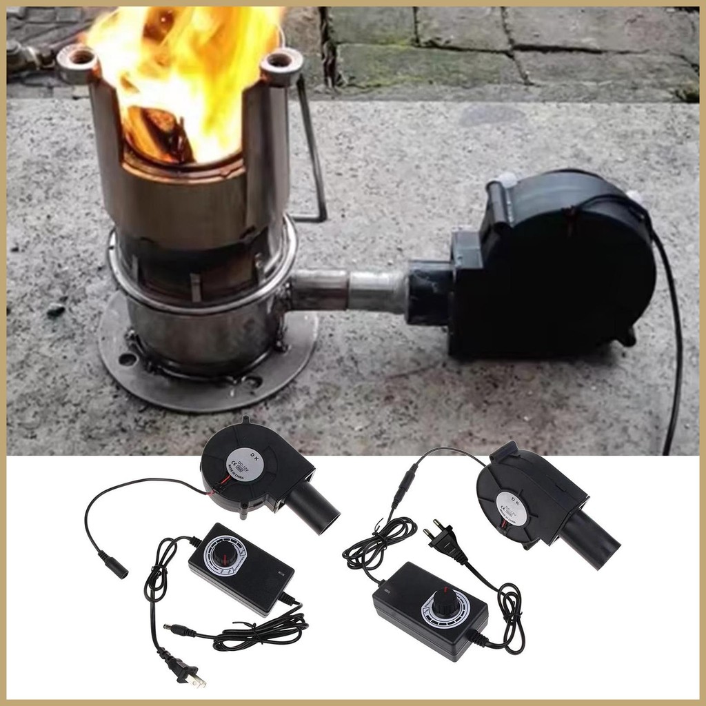 Small Blower Fan Powerful Barbecue Electric Blower BBQ Fan Air Blower ...