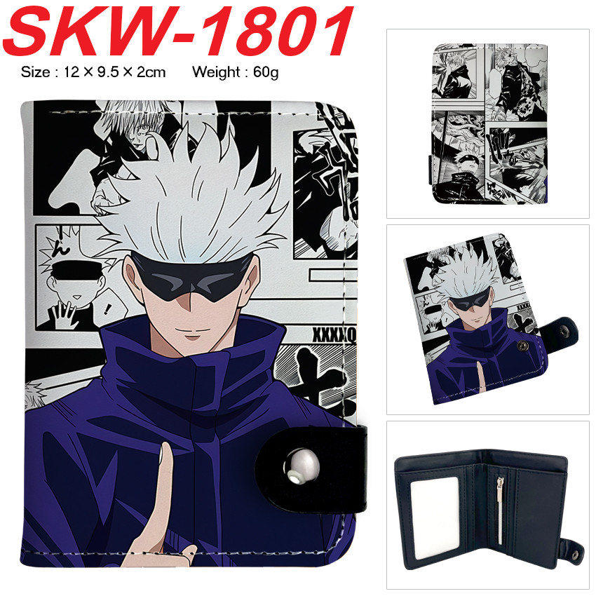 Jujutsu Kaisen Satoru Gojo Cartoon Children's Vertical Buckle PU ...