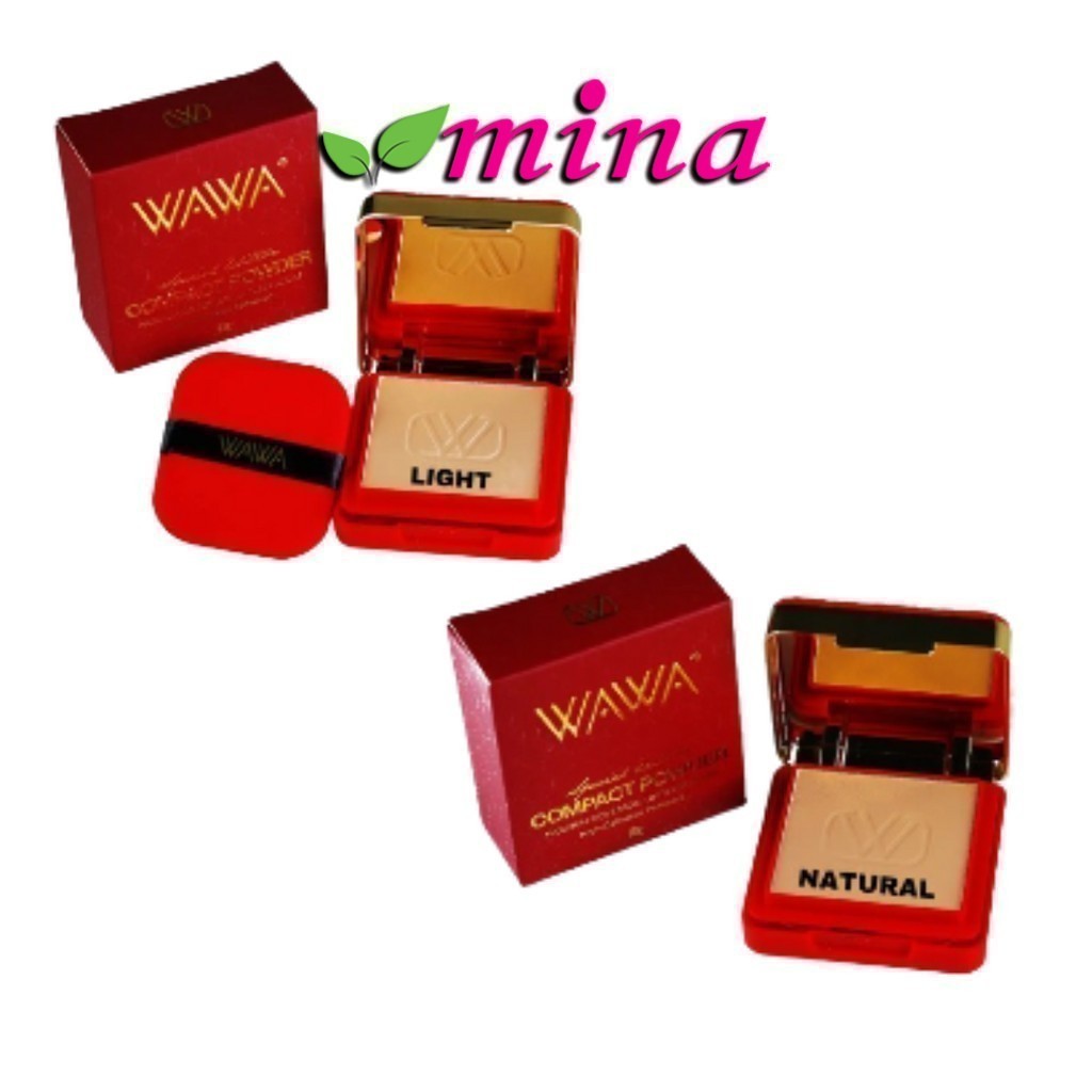 WAWA Compact Powder 10gm Skincare Special Edition Hd Miyami Pixy Cubremi Bihan Khayla Myca HQ ...