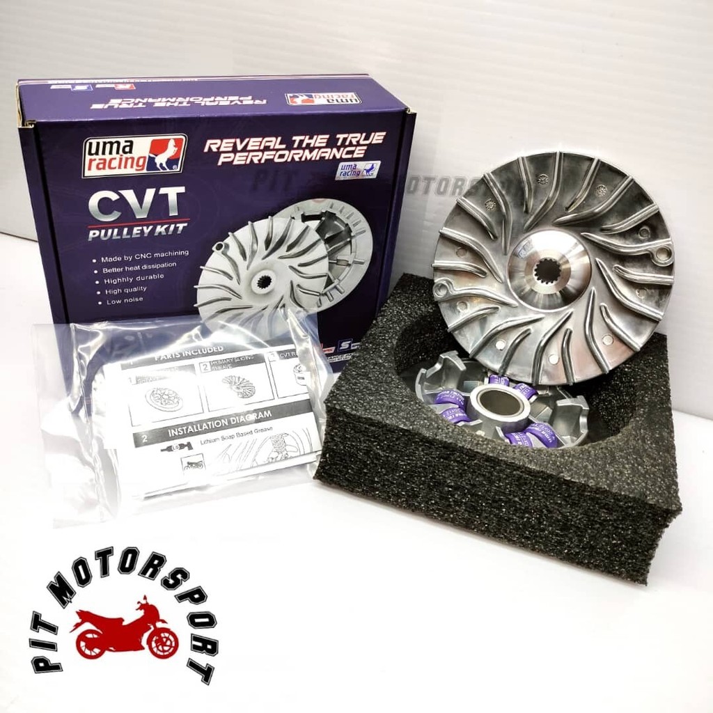 UMA RACING Original CVT Pulley kit NVX155 / N-MAX Complete Set With ...