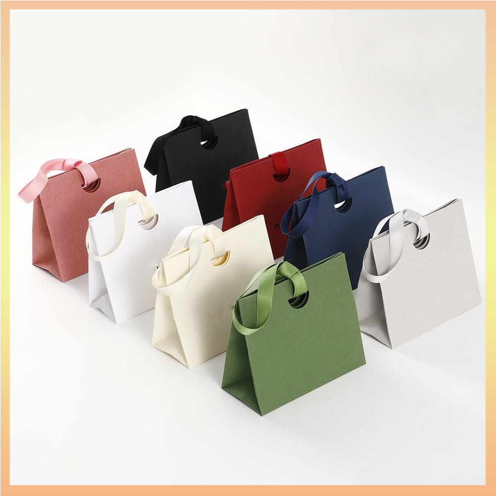 Jewellery Packaging Handbag With Ribbon Gift Wrapping Bag Eadphones ...