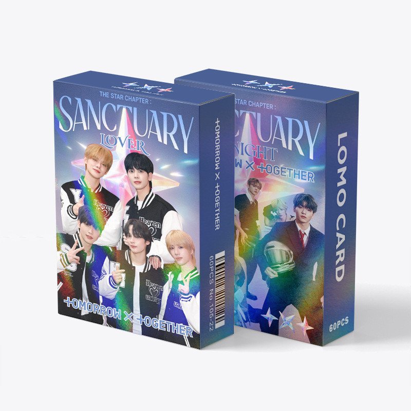 TXT SANCTUARY Concept Clip 'LOVER' Laser Holographic Photocard Lomo ...