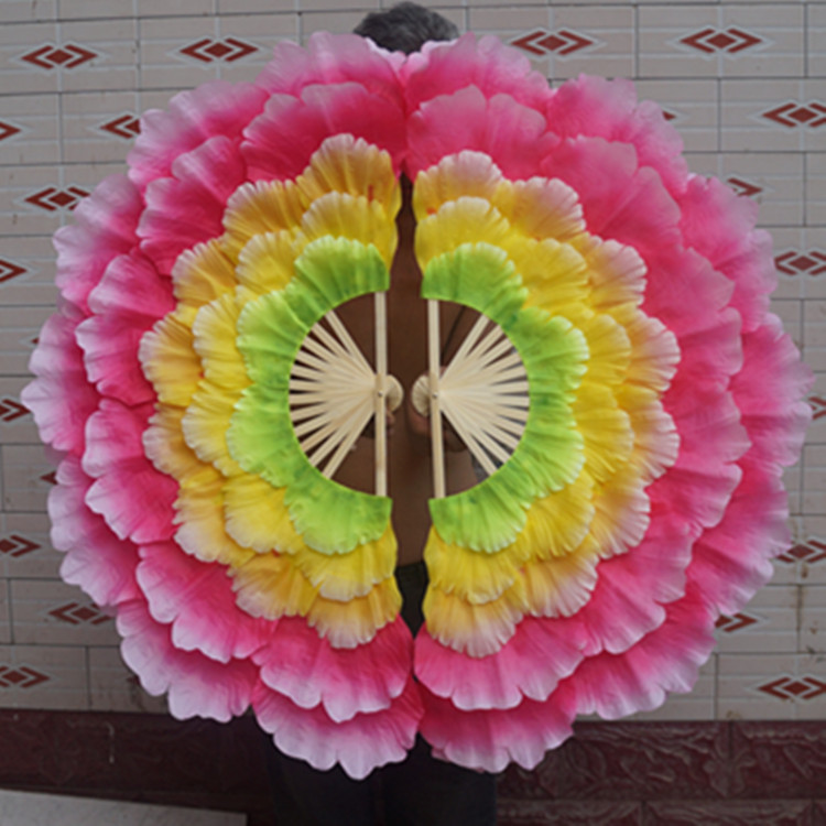 Direct Sales Holiday Opening Dance Fan Dancing Fan Adult Double-Sided ...