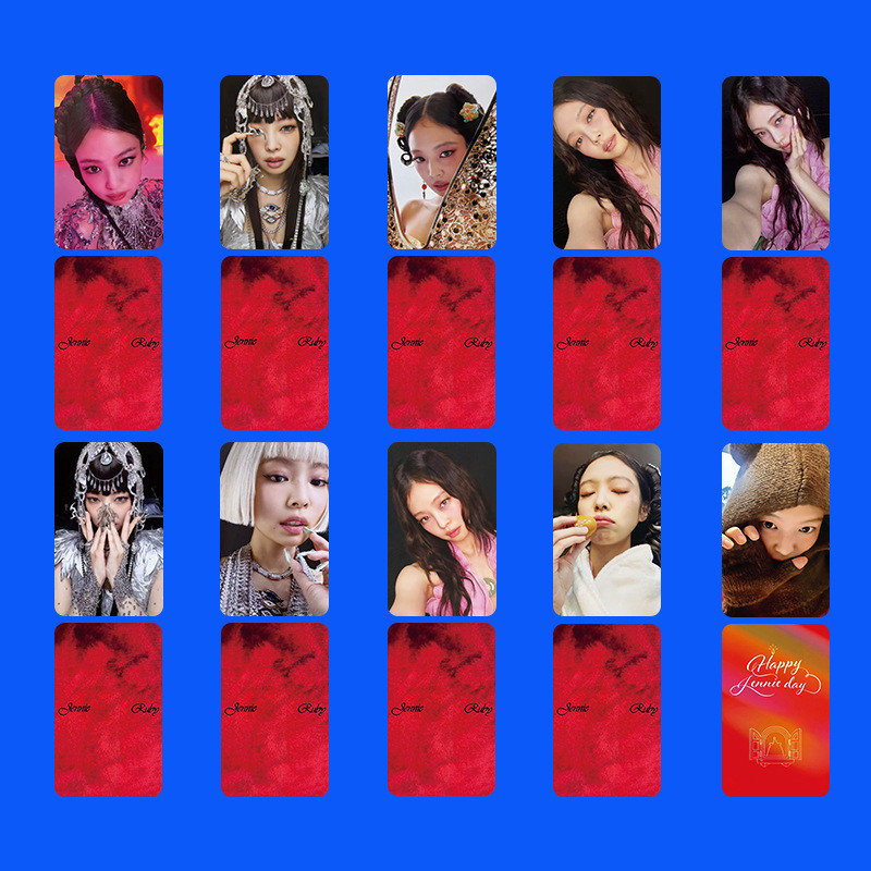 Blackpink Photocard JENNIE postcard Personal SOLO Japanese Special RUBY ...