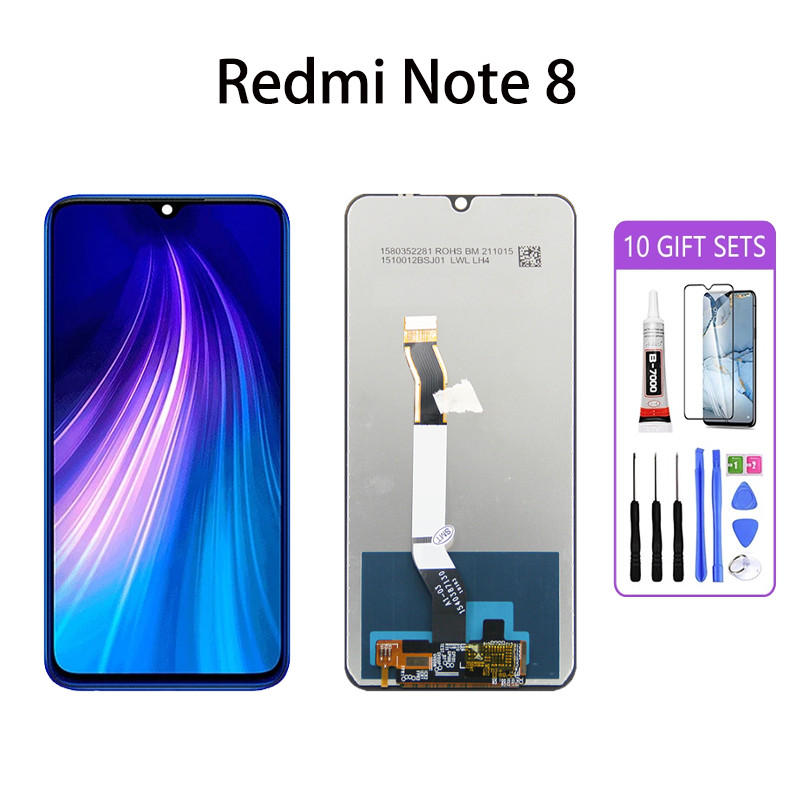 ORIGINAL LCD with Frame For Redmi Note 8 LCD Touch Display Screen ...