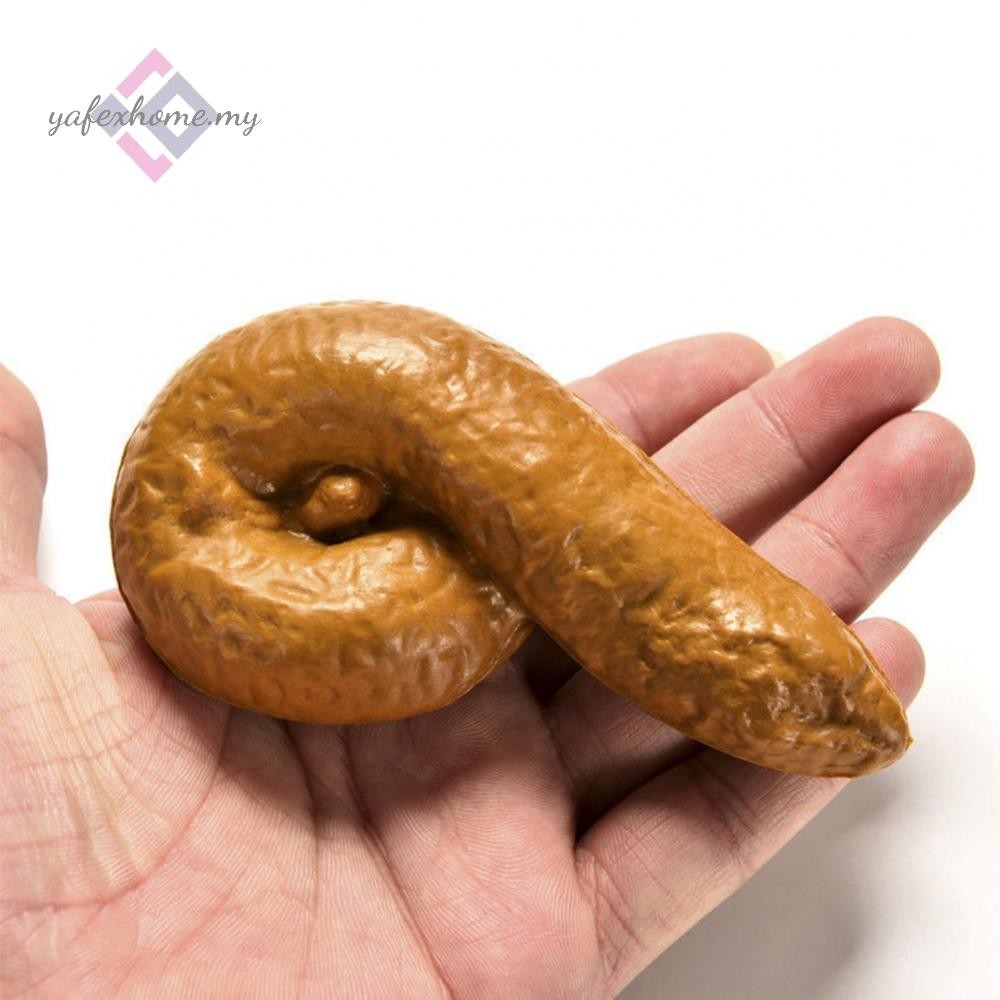 Realistic Poop Joke Mischief Piece Tricky EVA Plastic Fake Poop Fun ...