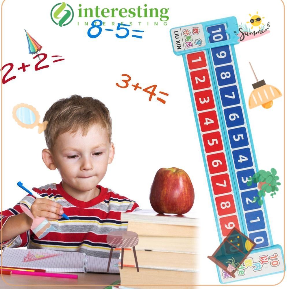 INTERESTING Subtraction Ruler, Plastic Within 20 Math Decomposition ...