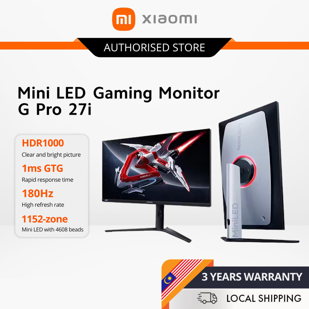 Xiaomi Mini LED Gaming Monitor G Pro 27i | Shopee Malaysia