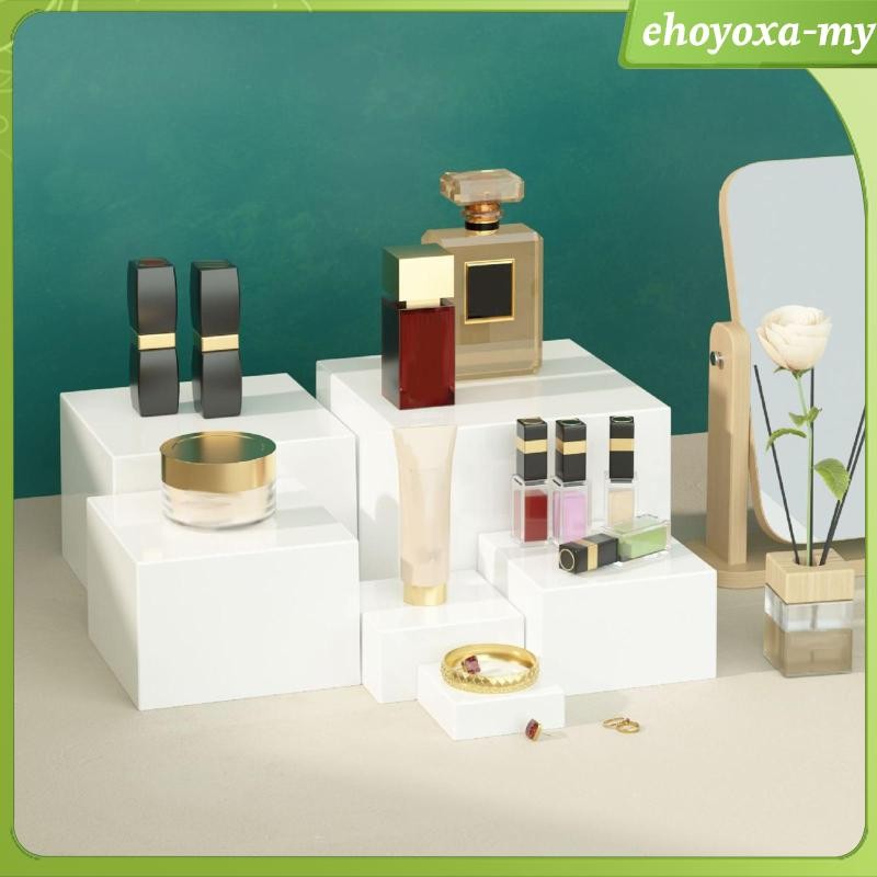 [EhoyoxaMY] 5 Pieces Buffet Riser Cube Display Nesting Risers Food Risers for Buffet Table ...
