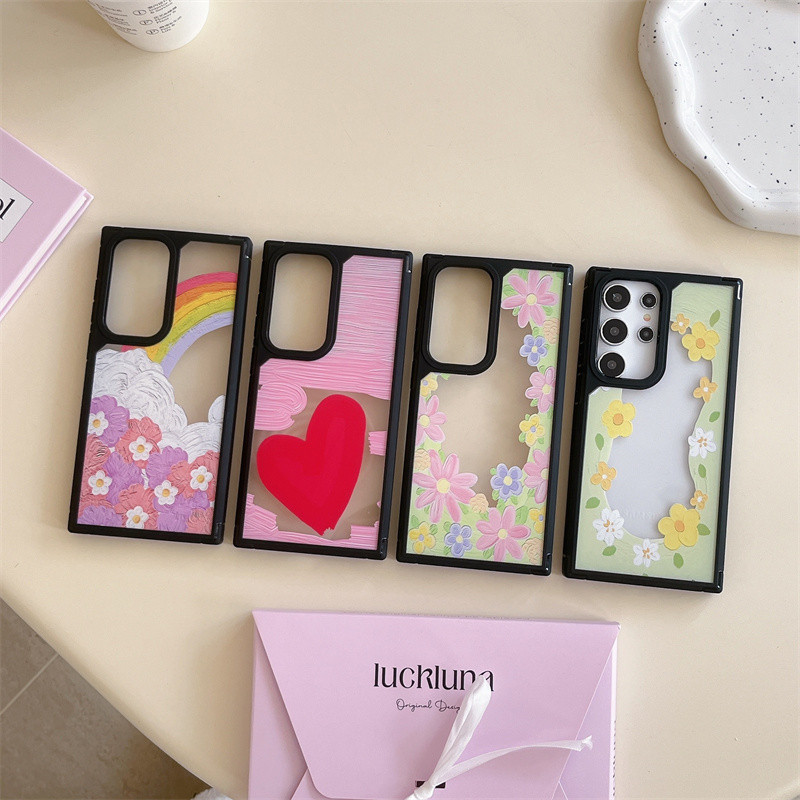 【Oil Painting Spring】Samsung Galaxy S25 Ultra S24 S23 FE S22 Ultra A55 ...