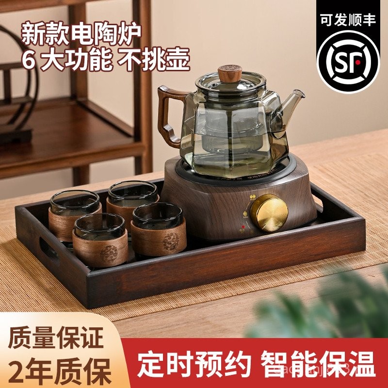 Little Bear Small Boiling Water Glass Pot Tea Making Stove Electric ...