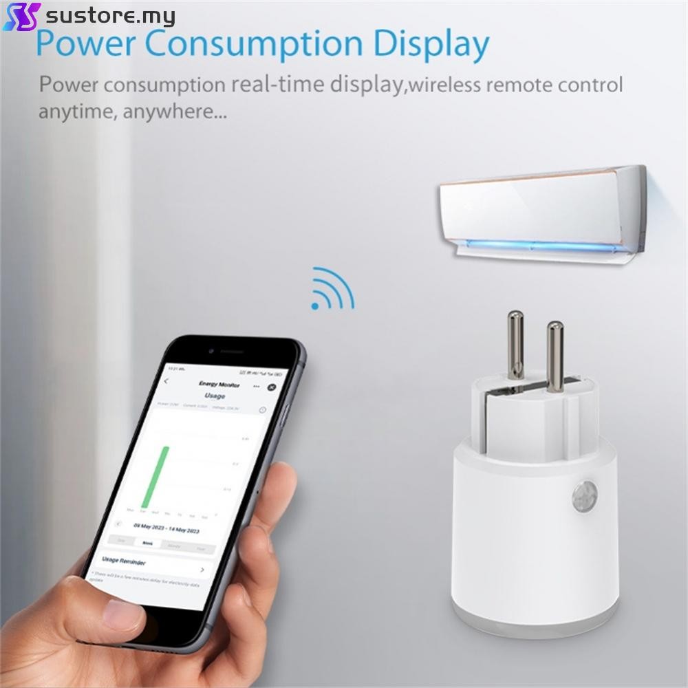 For Alexa Compatible Smart Energy Monitor Socket for Safe and Efficient ...