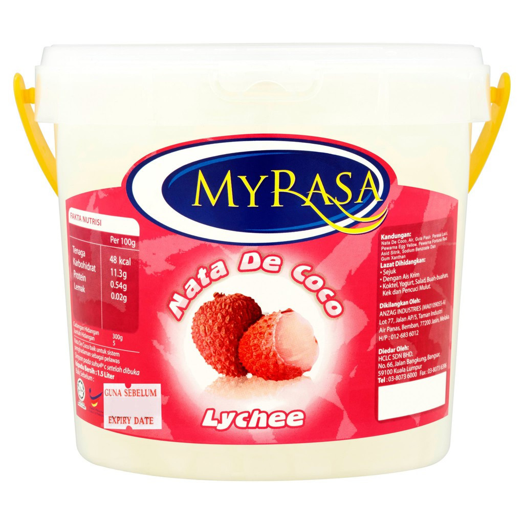 MyRasa Nata De Coco - Lychee (1.5L) | Shopee Malaysia