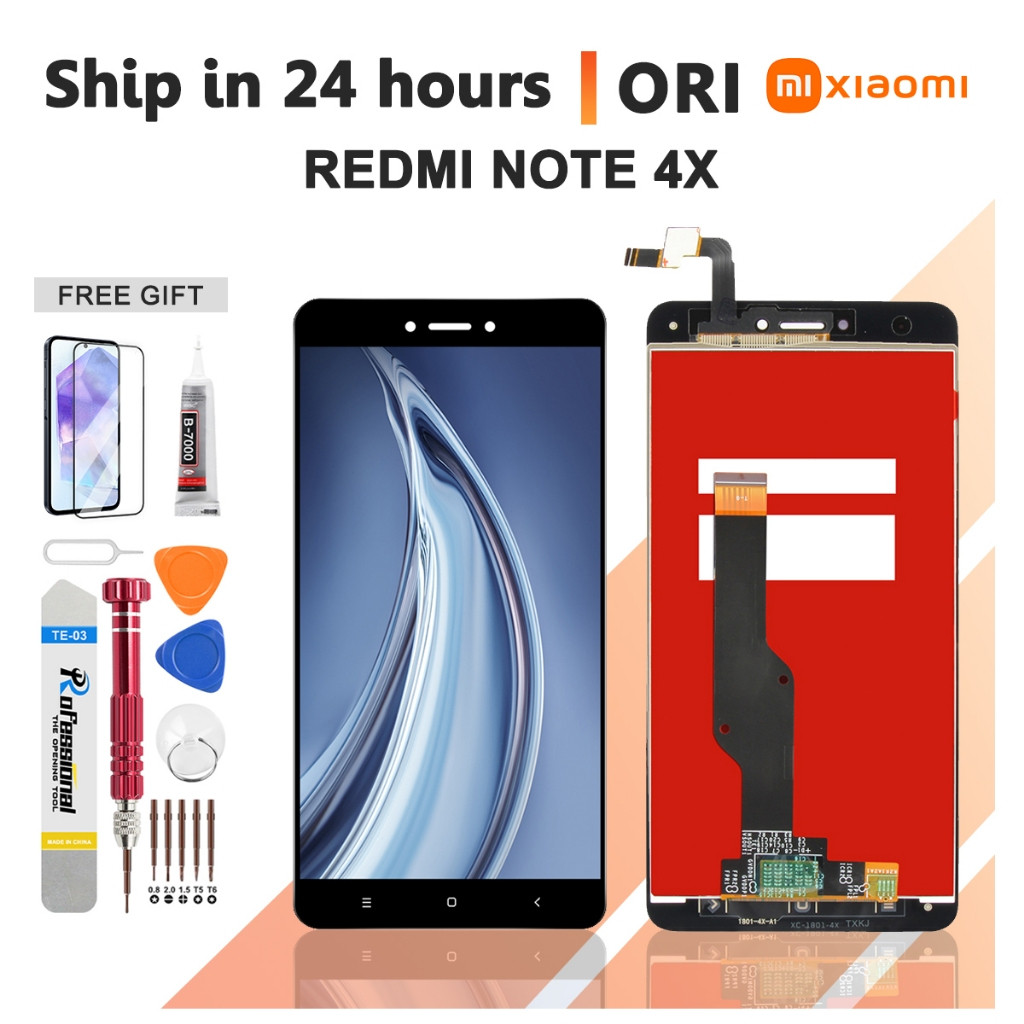 ORIGINAL LCD REDMI Note 4X Replacement components for touch screen ...